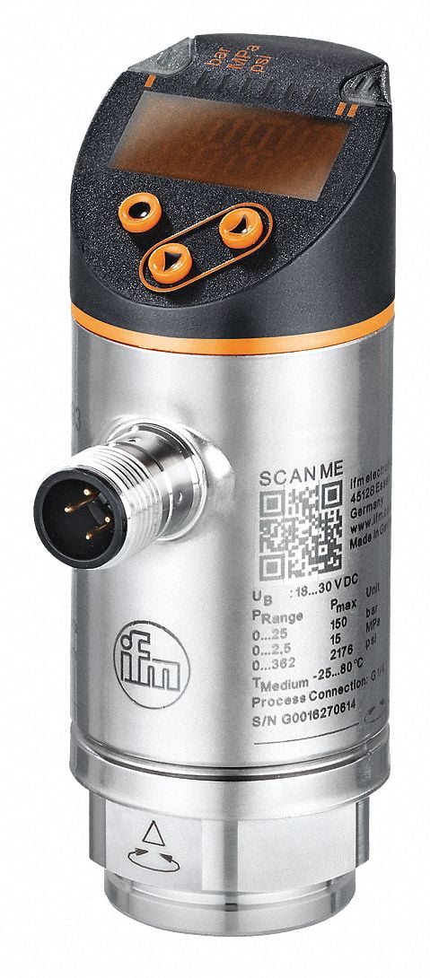 Ifm Pressure Sensor,2175 psi Burst Pressure PN7294 - Walmart.com