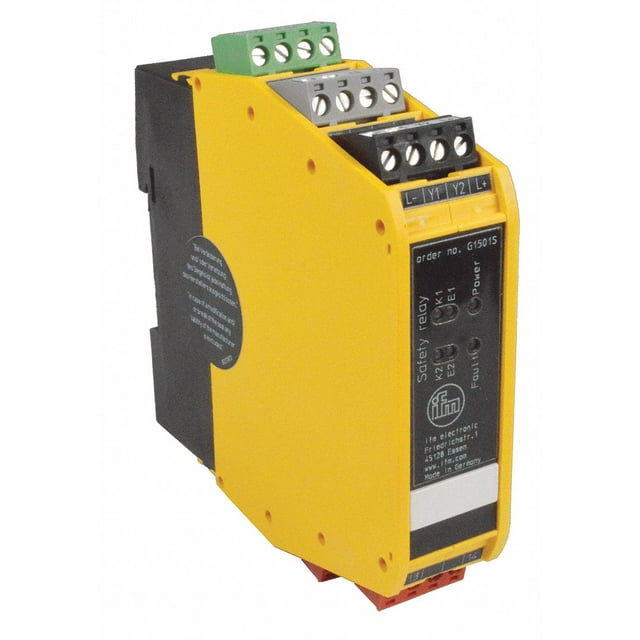 Ifm Safety Relay,In 24VDC,6A @ 250V AC G1501S - Walmart.com