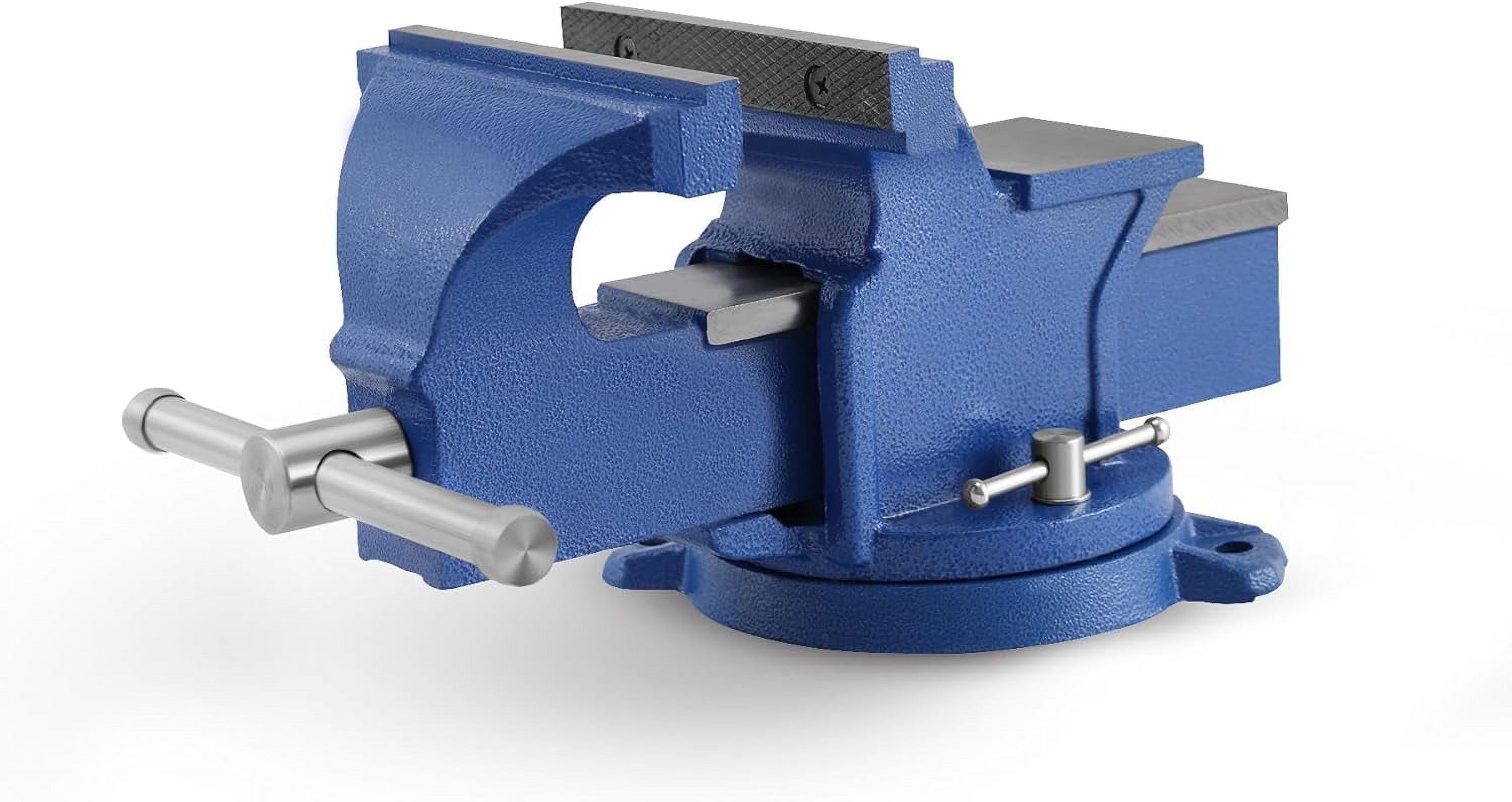 Iglobalbuy 6" Vise with Anvil, Vice Tool 6 Inch Jaw Width Table Top ...
