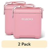 (2 pack) Igloo 11 QT Tag-A-Long Hard Sided Cooler, Pink - Walmart.com