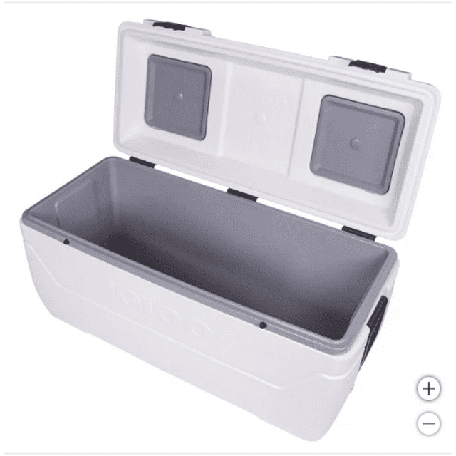 Igloo 165-quart Maxcold Chest Cooler with Butterfly Quick Access Hatch ...