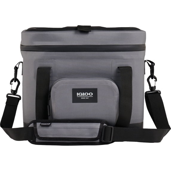 Igloo Trailmate 18 Can Cooler Bag -Carbonite - Walmart.com