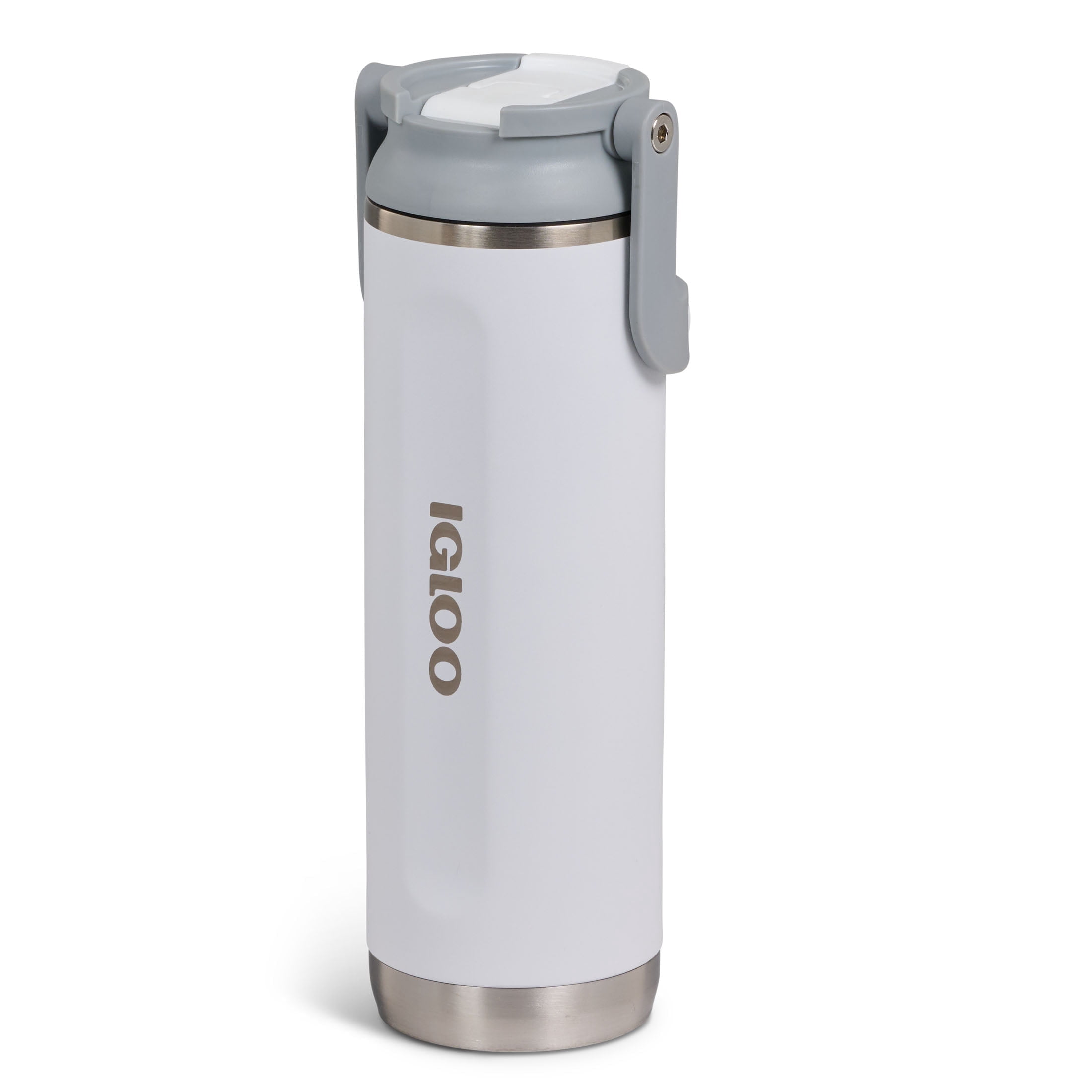 Igloo 20 oz Sport Sipper Water Bottle, White - Walmart.com