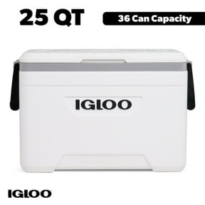 Igloo 100 QT Latitude Marine Ultra Hard-Sided Cooler, White and ...