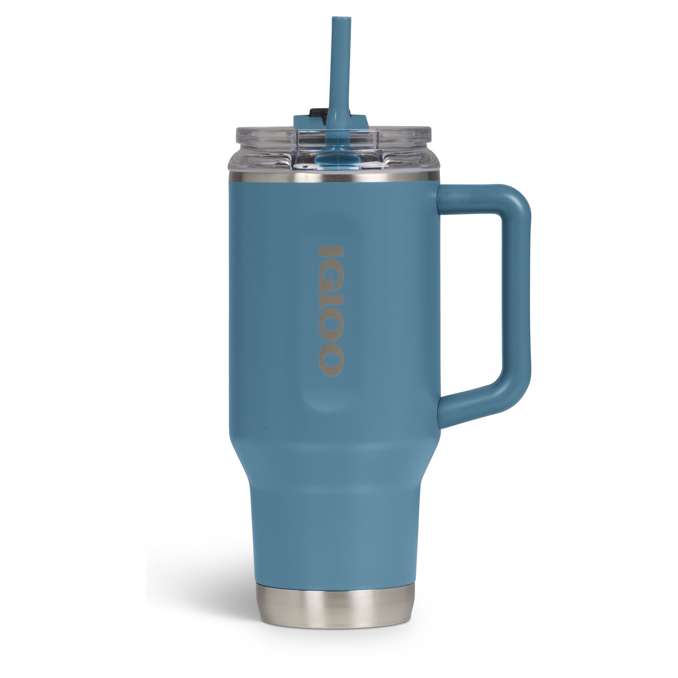 Igloo 32 oz Flip 'n' Sip Travel Mug, Modern Blue - Walmart.com