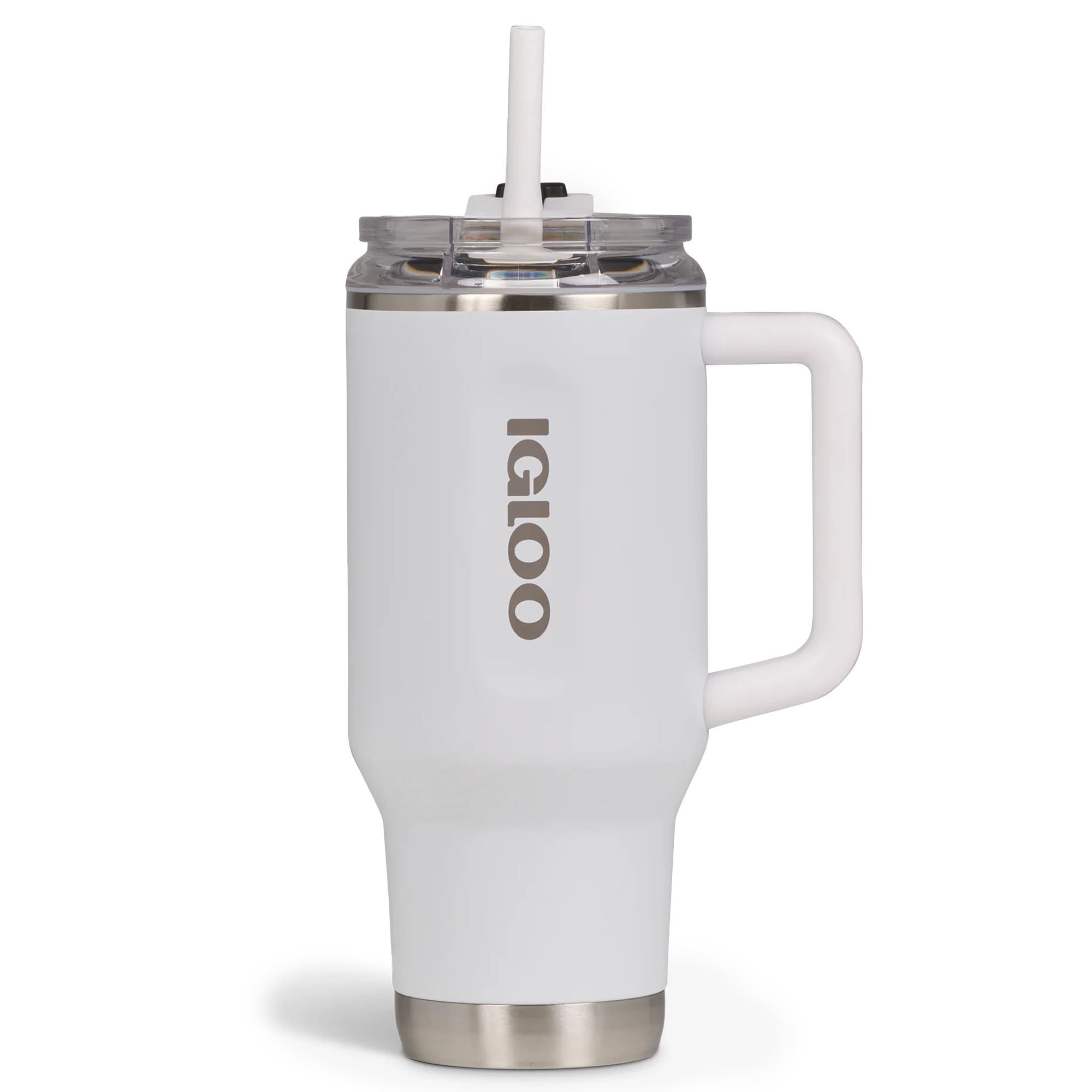 Igloo 32 Oz Flip n Sip Double Wall Stainless Steel Travel Mug - Walmart.com