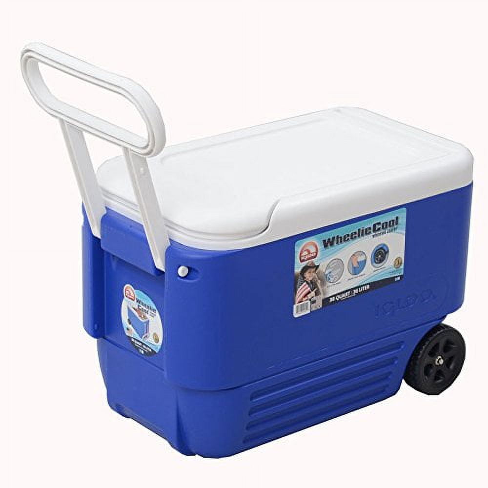 Igloo 38 Quart Wheelie Cooler, White - Walmart.com