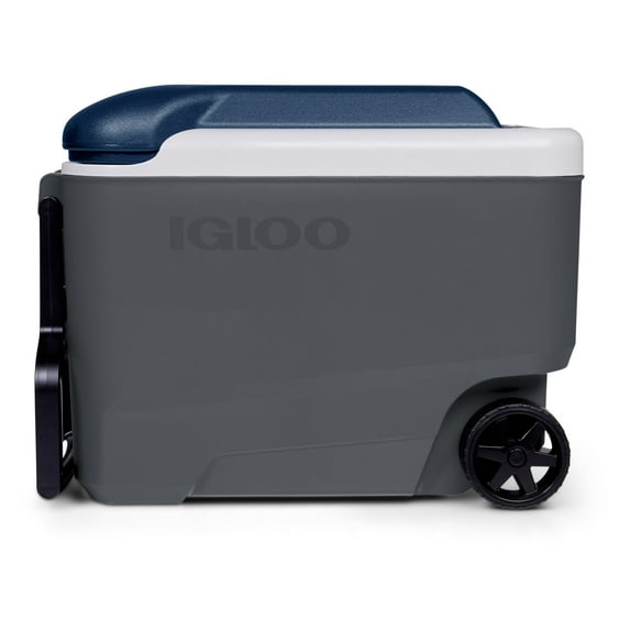 Igloo 40 QT MaxCold Rolling Cooler, Gray - Walmart.com