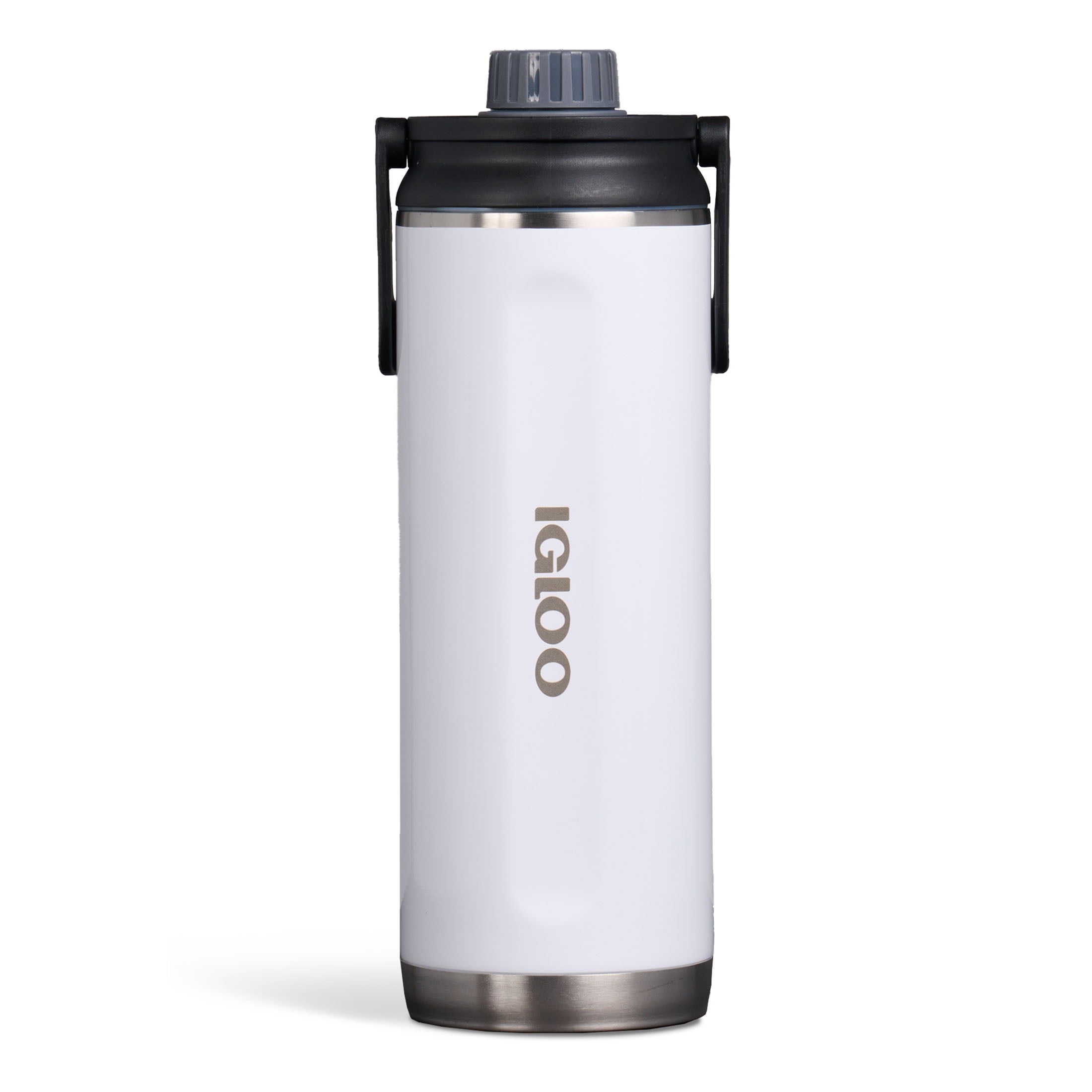 Igloo 46 oz Twist 'n' Chug Insulated Water Bottle, White - Walmart.com