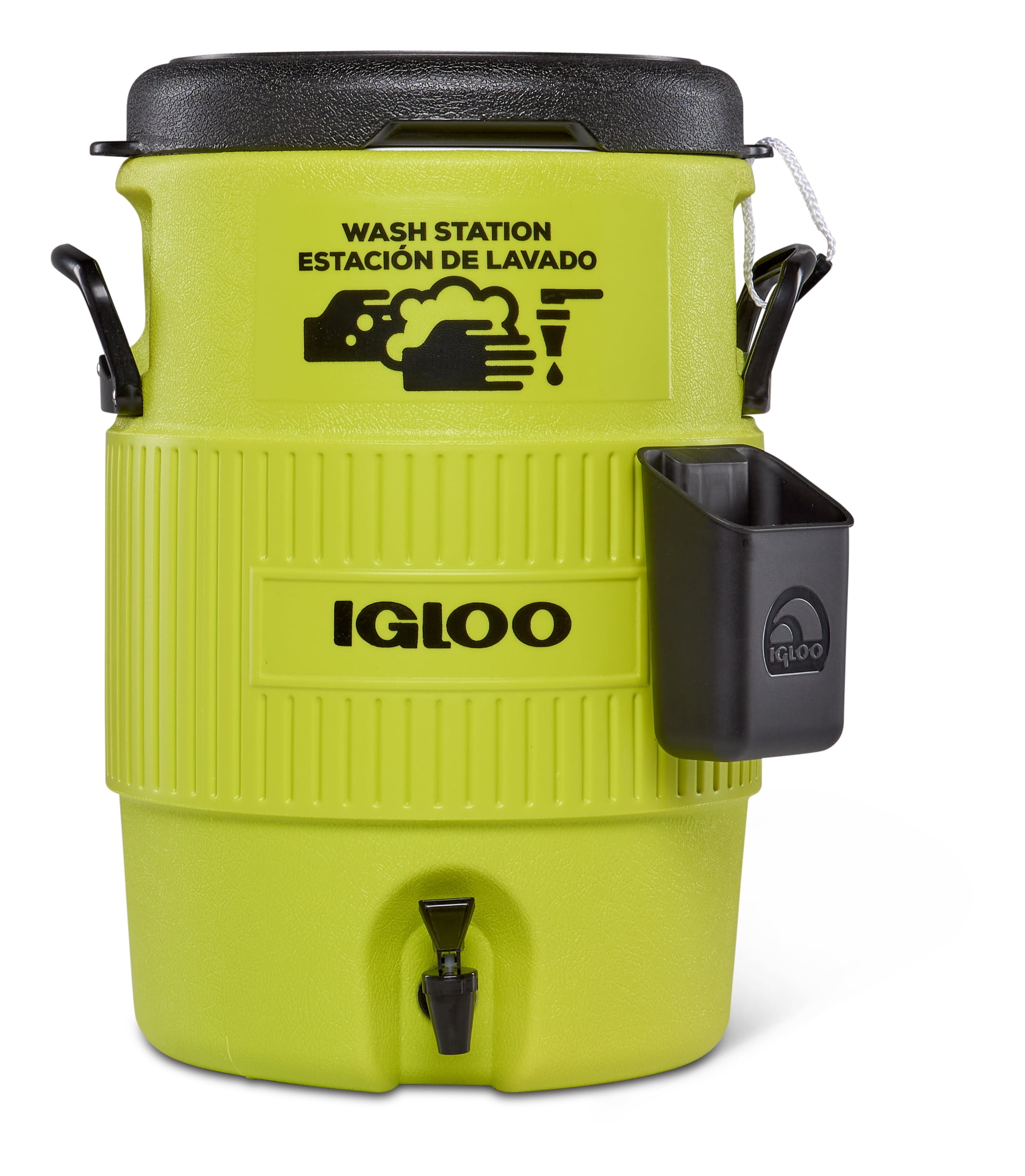 Igloo Portable 5 Gallon Water Jug for Hand Washing - Acid Green ...