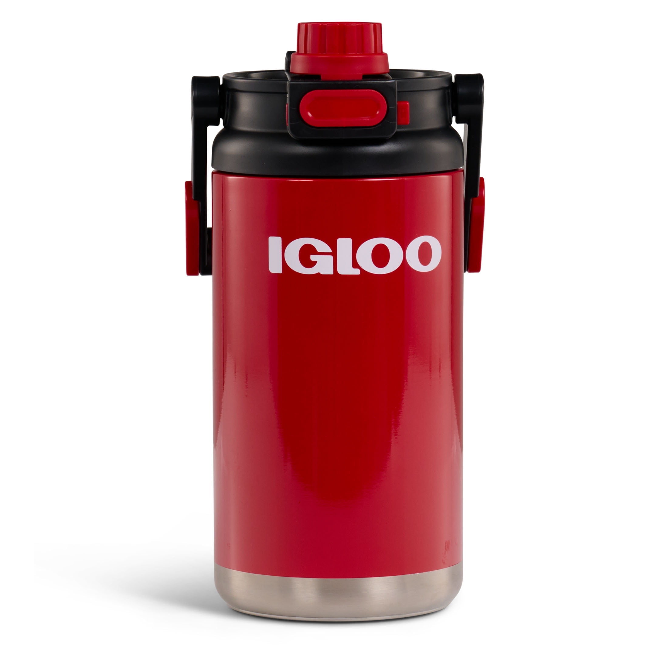 Igloo 54 oz Insulated Hybrid Sports Water Jug, Red, Leakproof Lid and Spout - Walmart.com