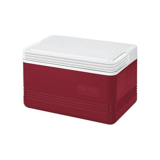 Igloo 6 Can Hard Sided Thermocooler, Red and White - Walmart.com