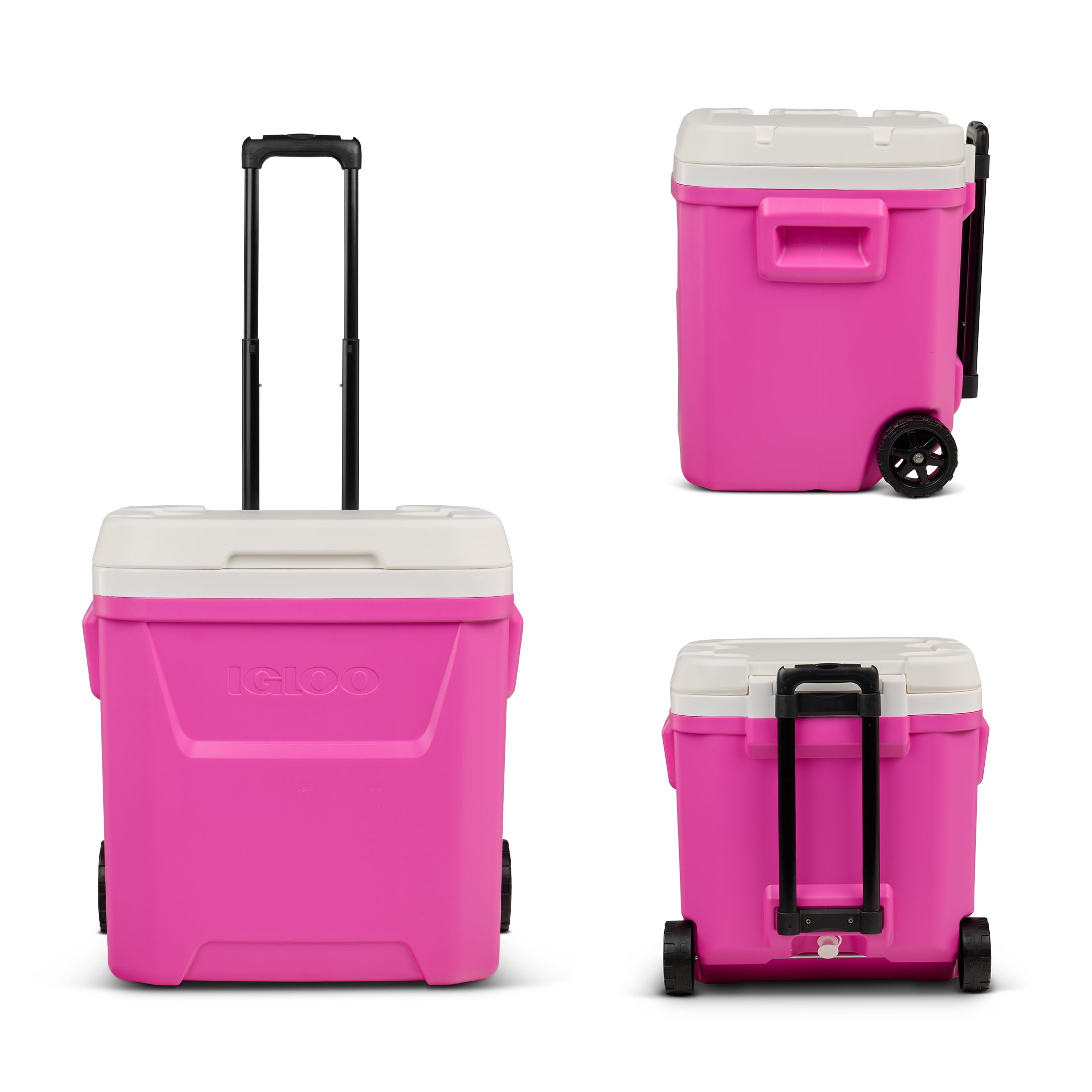 Igloo 60 QT Laguna Ice Chest Cooler with Wheels, Fuchsia Pink - Walmart ...