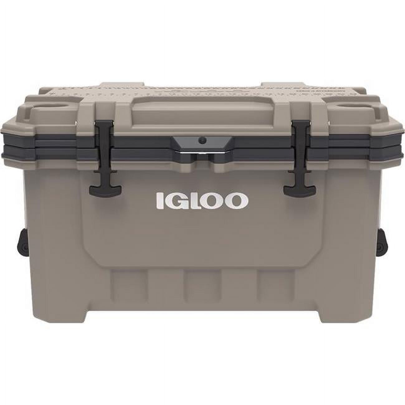 Igloo 105 Can Hard Sided Thermocooler, Plastic and Vinyl, Tan - Walmart.com