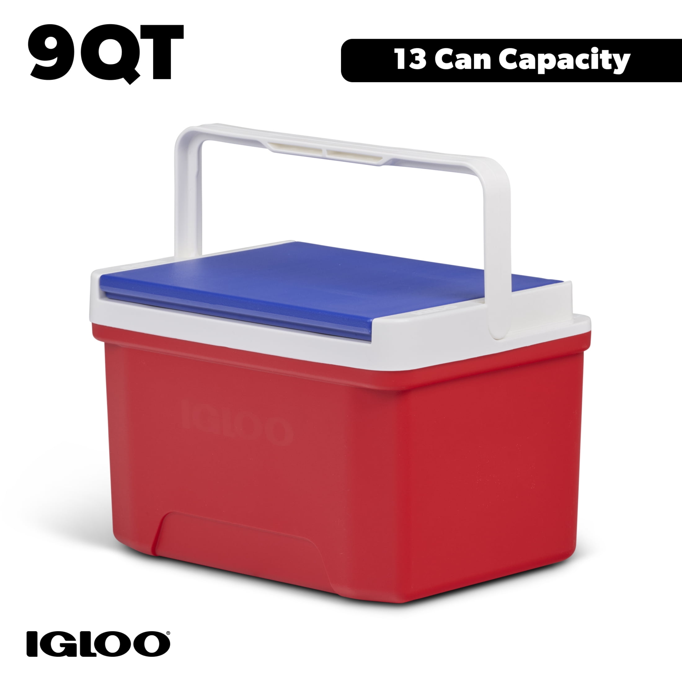 Igloo 9 QT Laguna Ice Chest Cooler, Red White and Blue - Walmart.com
