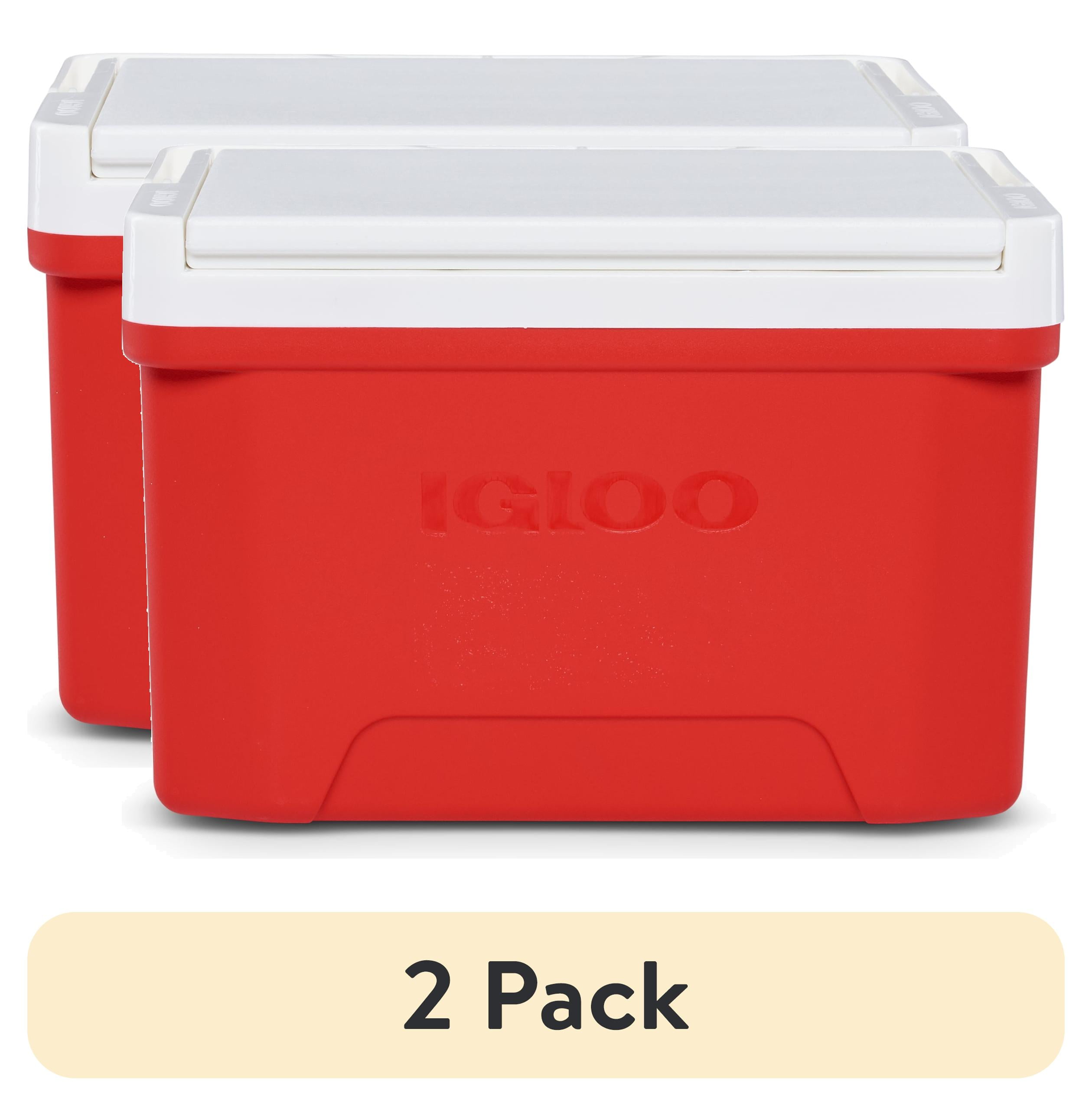 (2 pack) Igloo 9 QT Laguna Ice Chest Cooler, Red - Walmart.com
