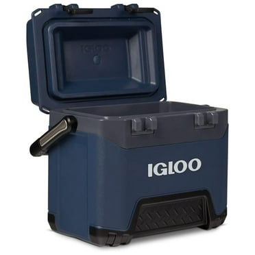 Igloo BMX Heavy-Duty 52 Quart Ice Chest Cooler with Cool Riser Technology - Rugged Blue ...