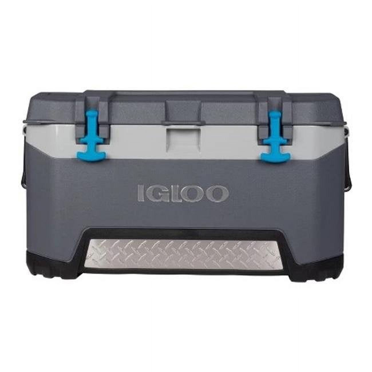 Igloo BMX Spacious 72 Quart Durable Cooler w/ Insulated Lid & Handles, Gray - Walmart.com