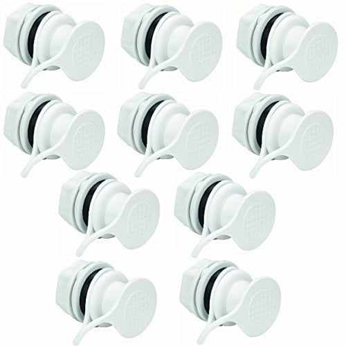 Igloo Cooler Replacement Standard Triple Snap Drain Plug 10-Pack ...