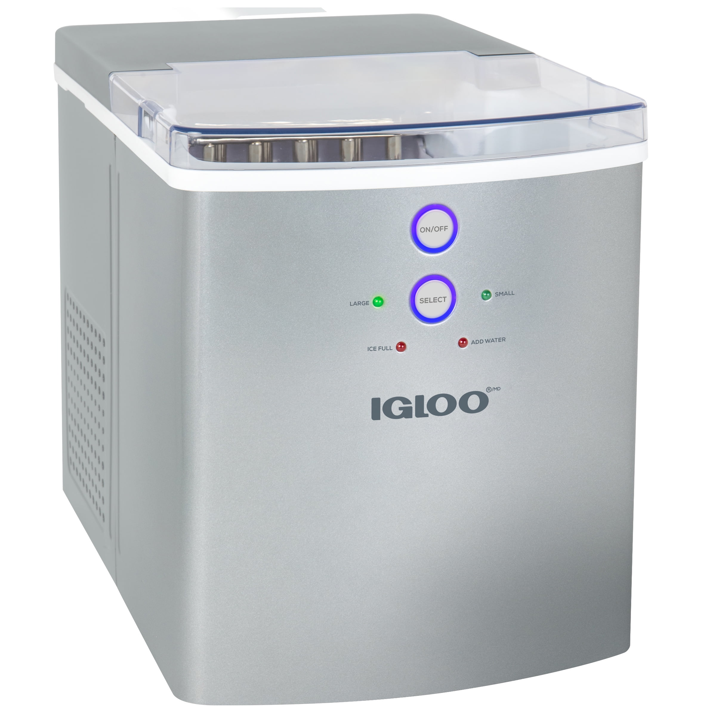 Igloo Electric Ice Machine Automatic Countertop Ice Maker with Scoop ...