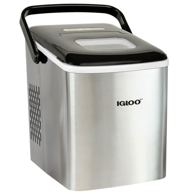 Igloo Portable Self-Cleaning Tabletop Ice Maker, Makes Cubes, Cold ...