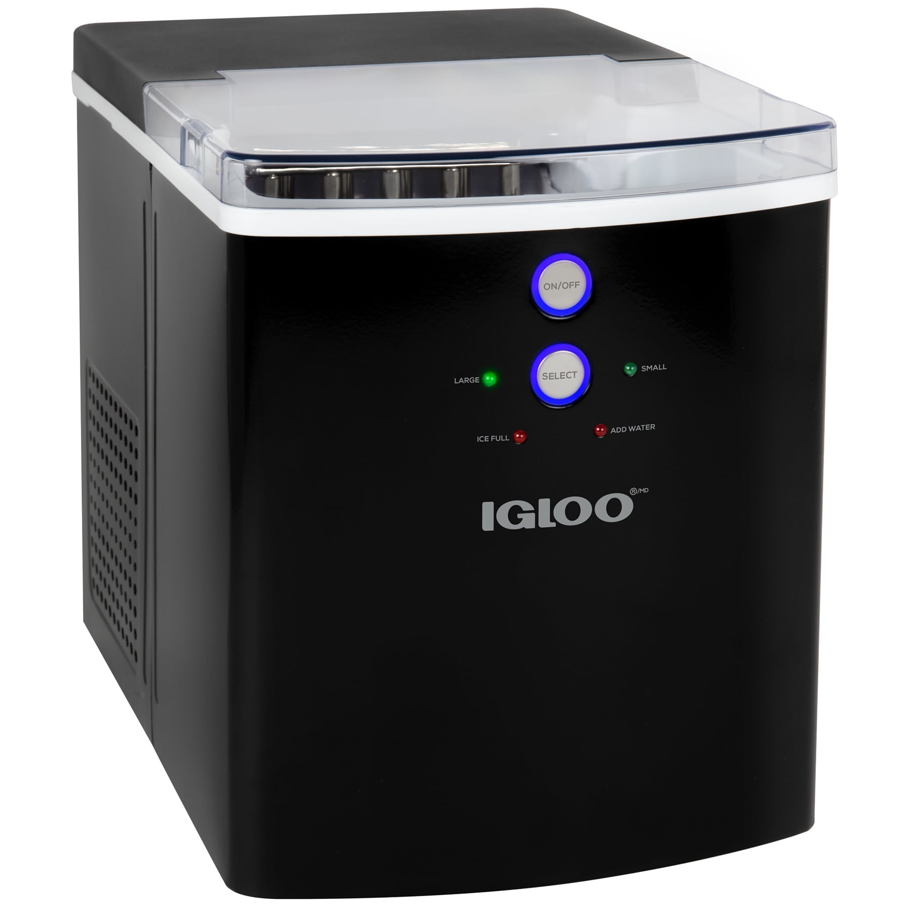 Igloo ICEB33BK 33-Pound Automatic Portable Countertop Ice Maker Machine ...