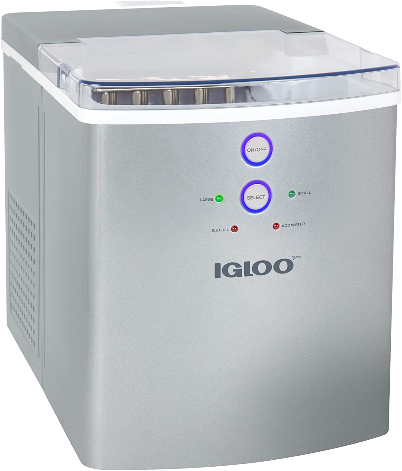 Igloo ICEB33BK Large-Capacity Automatic Portable Electric Countertop ...