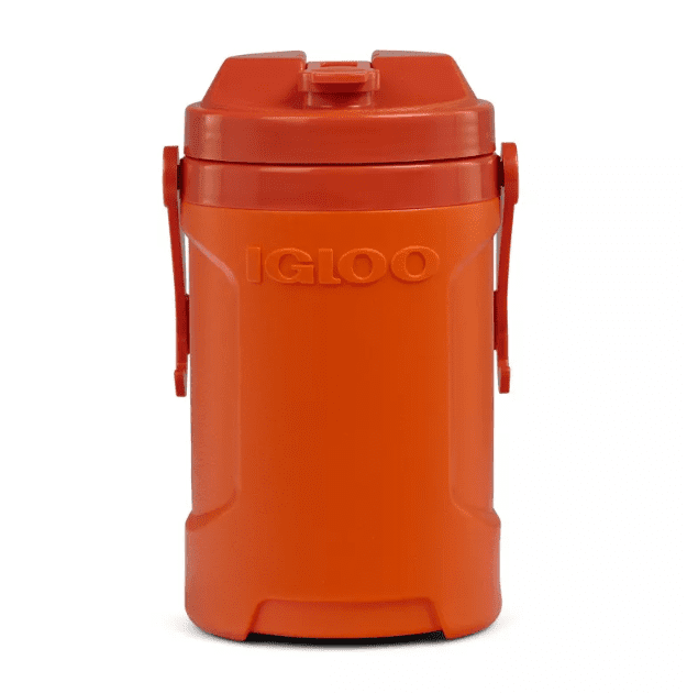Igloo Latitude Half Gallon Cooler Jug - Orange: BPA-Free, Insulated ...