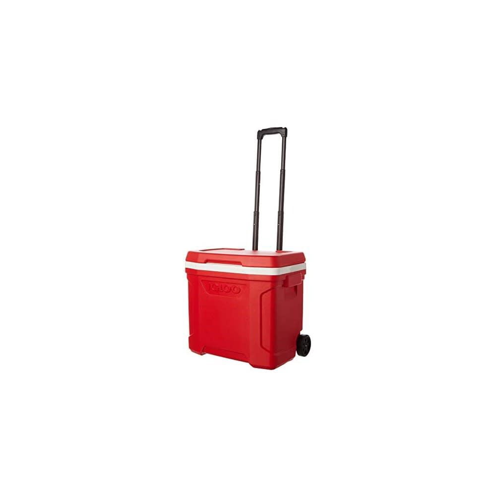 IGLOO Profile II 28 QT Roller Cooler, Red Star - Walmart.com