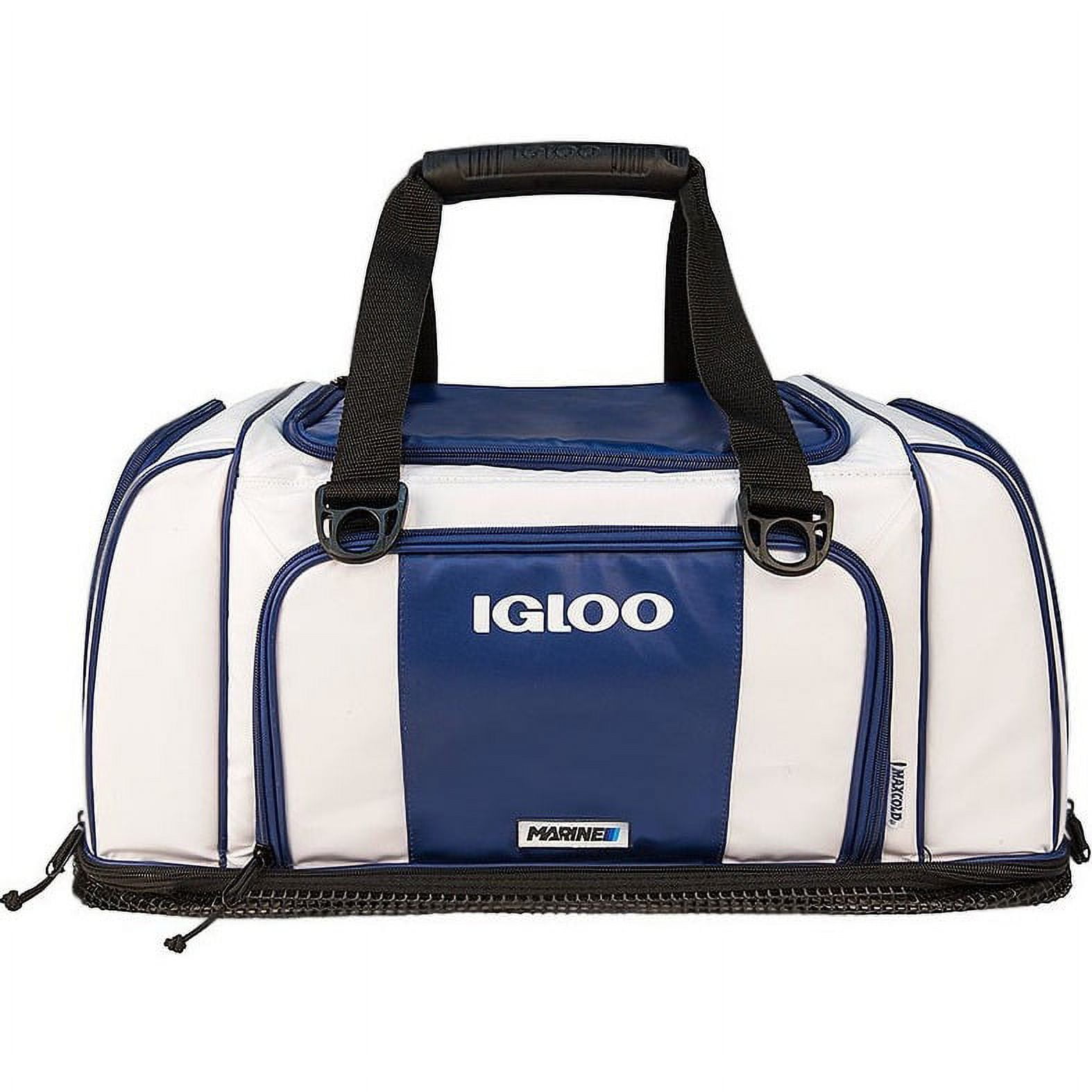 Igloo Tactical Duffel Marine Cooler - White and Blue - Walmart.com