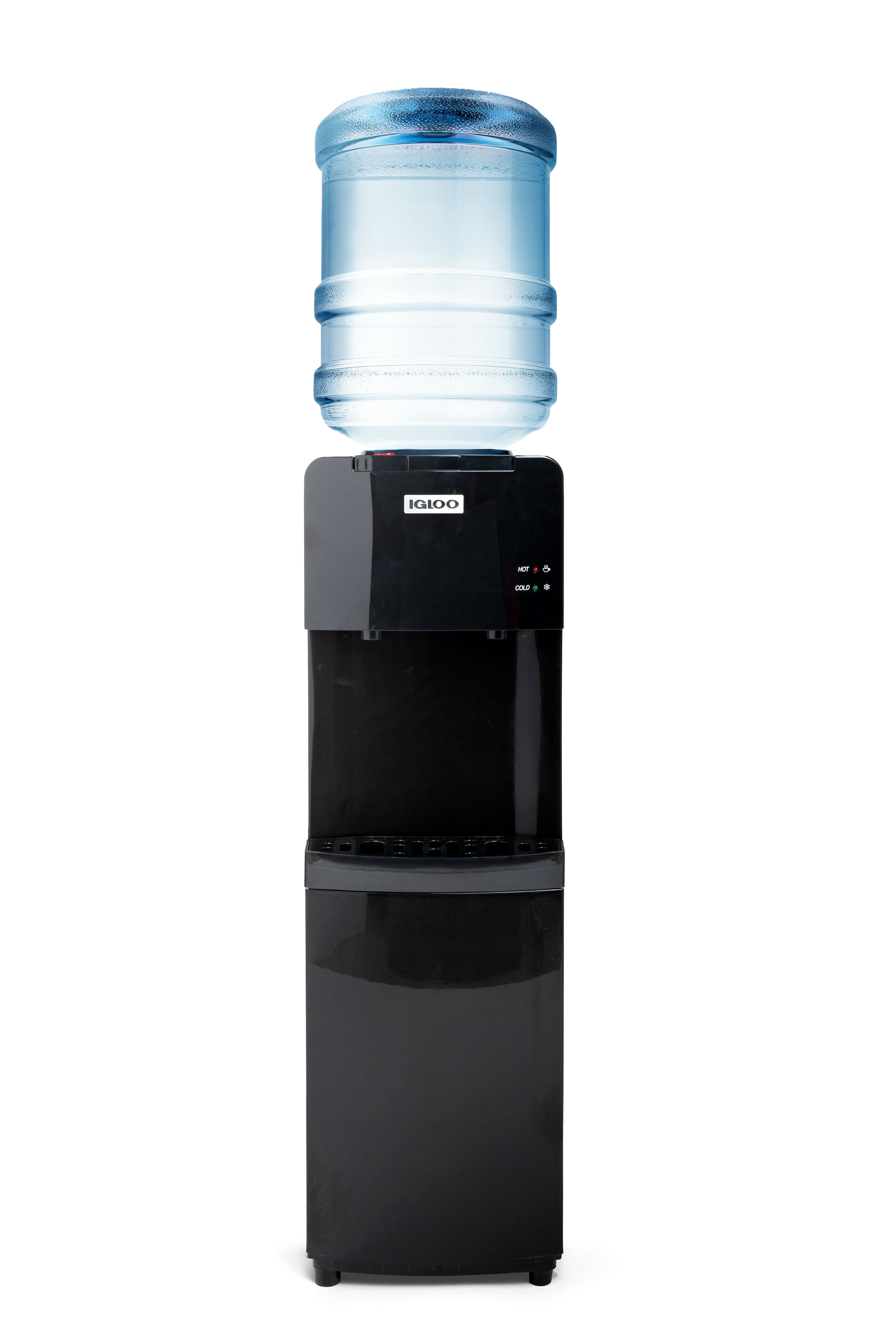 Igloo Top Loading Water Cooler for Hot & Cold Dispenser – Black, Holds ...