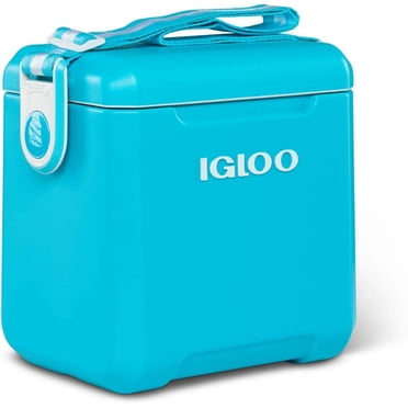 Igloo 11 QT Tag-A-Long Too Cooler Fuchsia Pink with Adjustable Shoulder ...