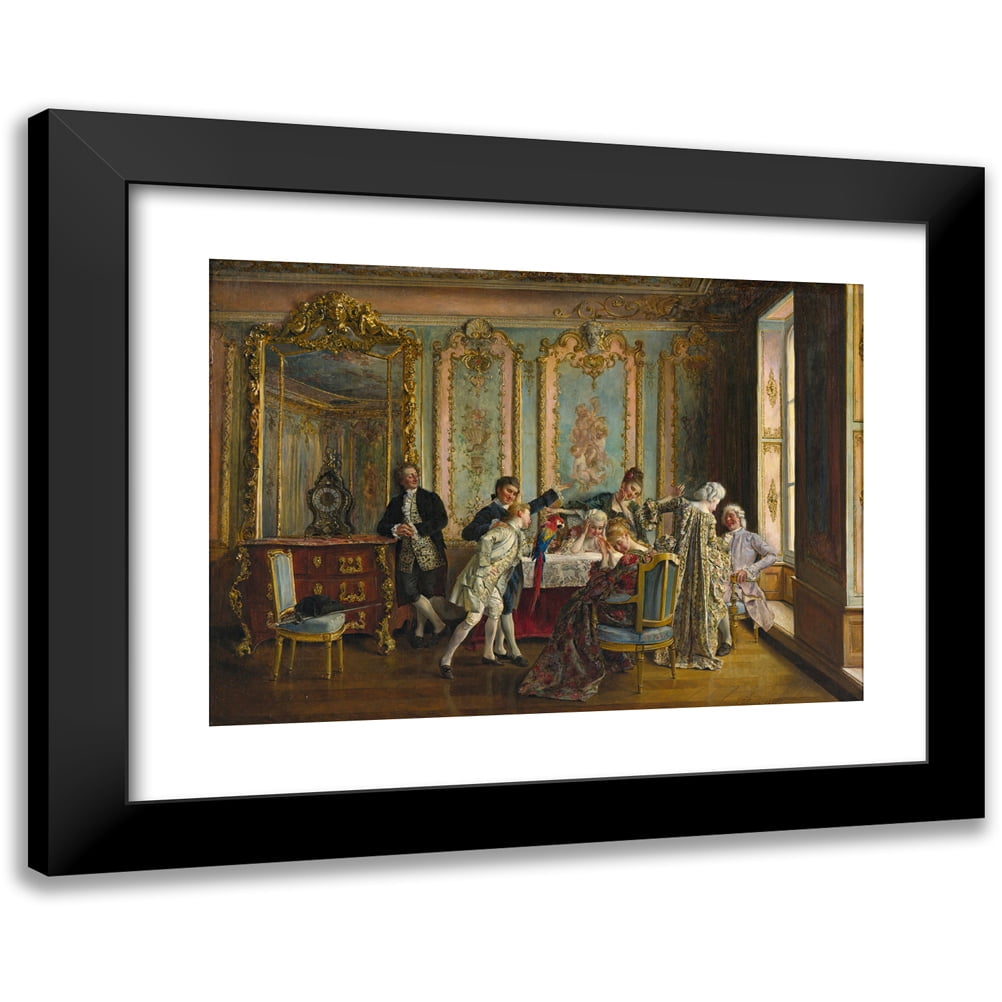 Ignacio De León Y Escosura 18x14 Black Modern Framed Museum Art Print ...