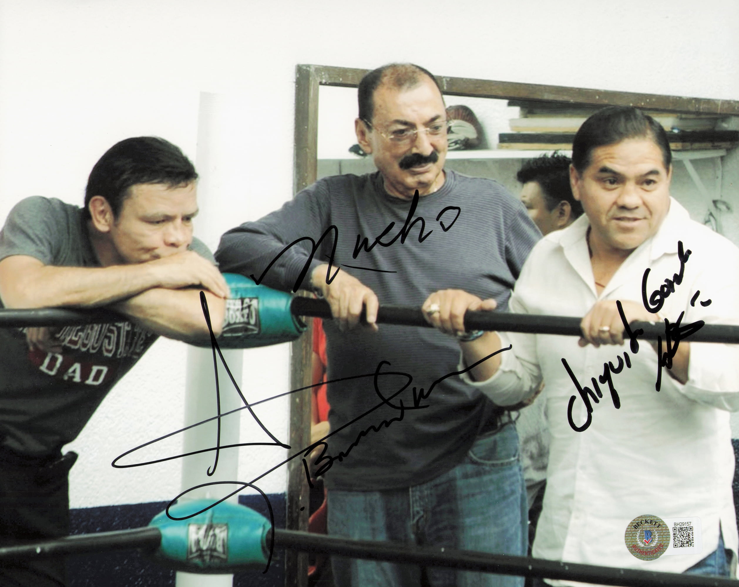 Ignacio Nacho Beristain & Humberto Chiquita Gonzalez Autographed 8x10 ...