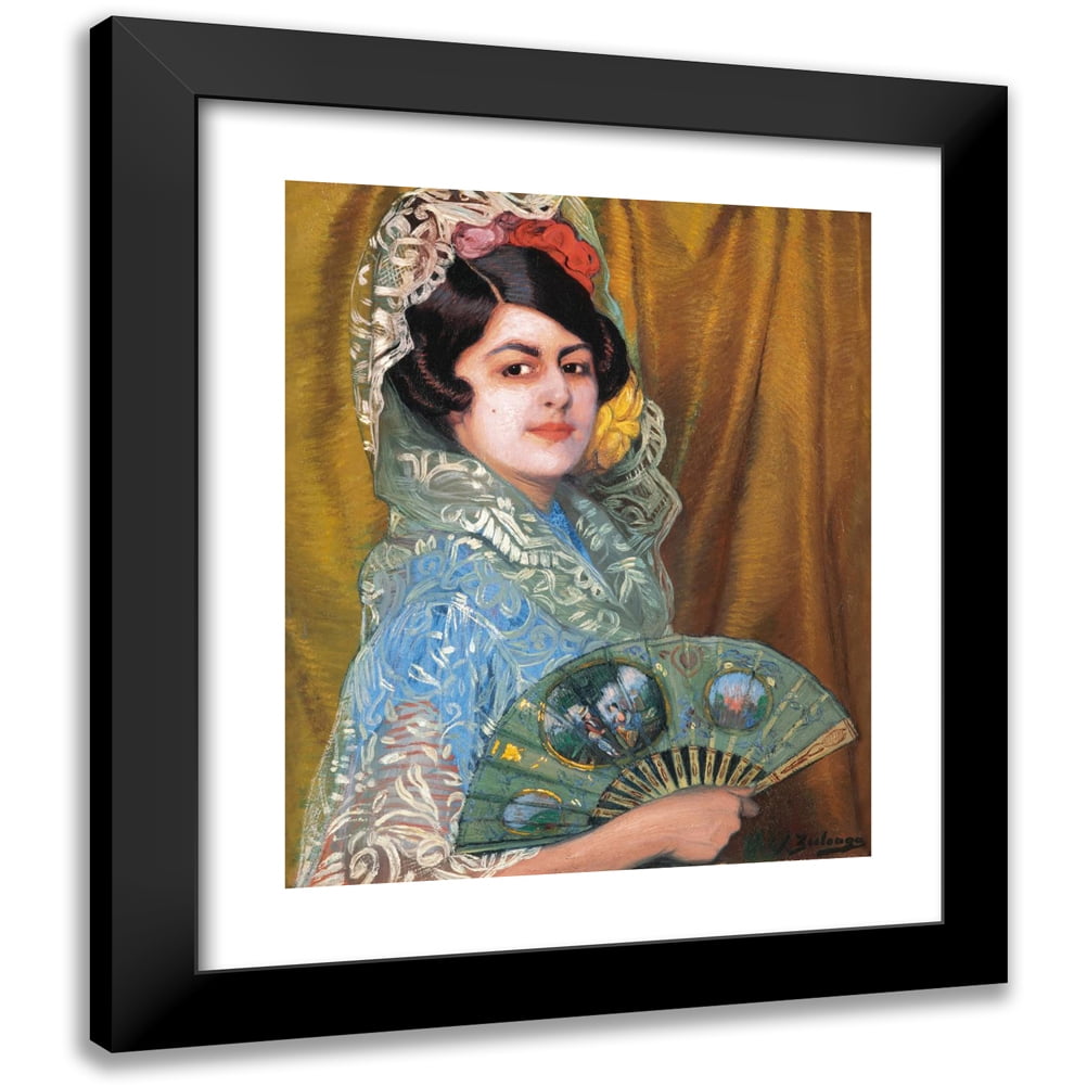 Ignacio Zuloaga 15x18 Black Modern Framed Museum Art Print Titled ...