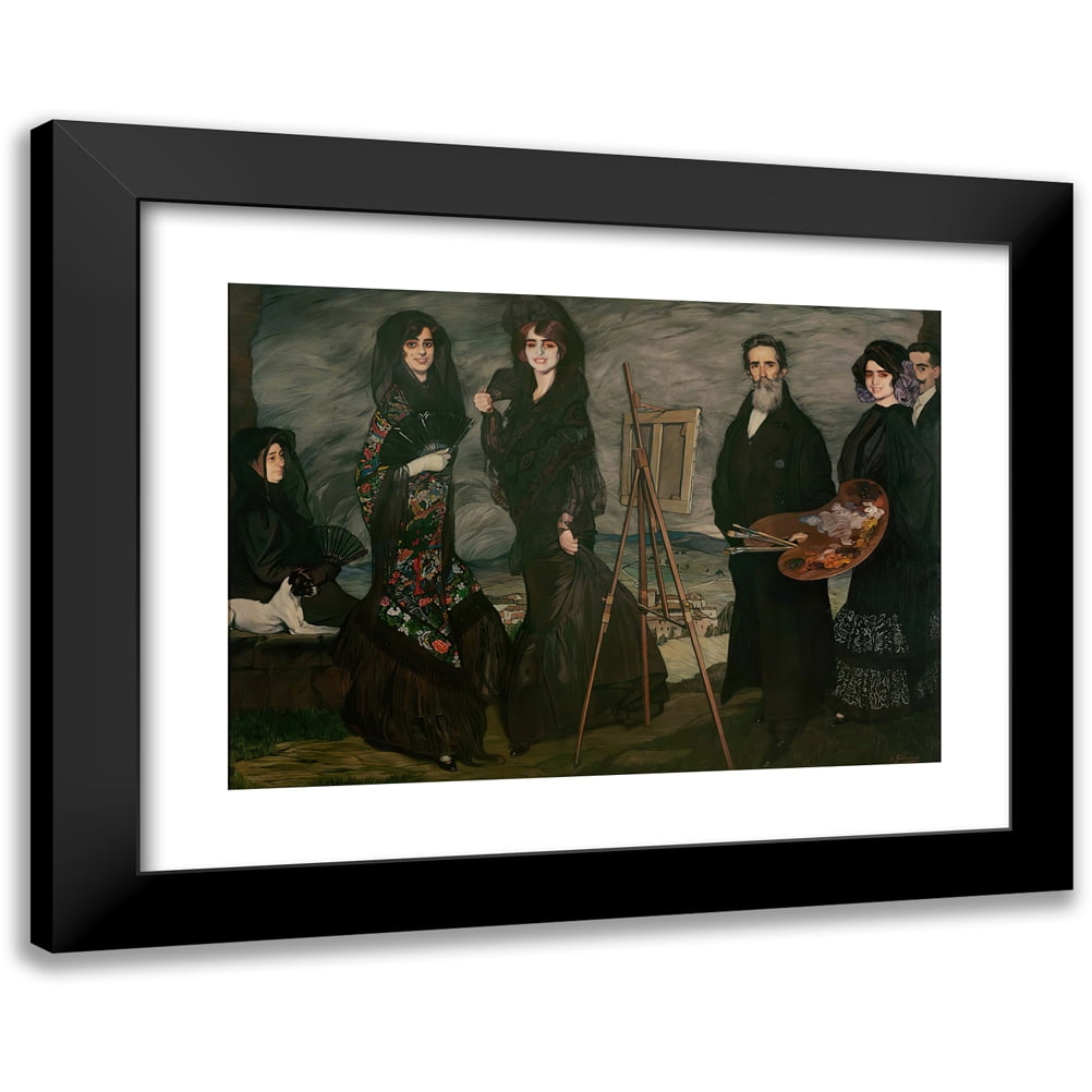 Ignacio Zuloaga 18x14 Black Modern Framed Museum Art Print Titled - My ...