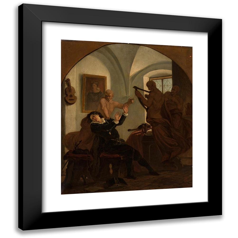 Ignacy Gierdziejewski 12x14 Black Modern Framed Museum Art Print Titled ...