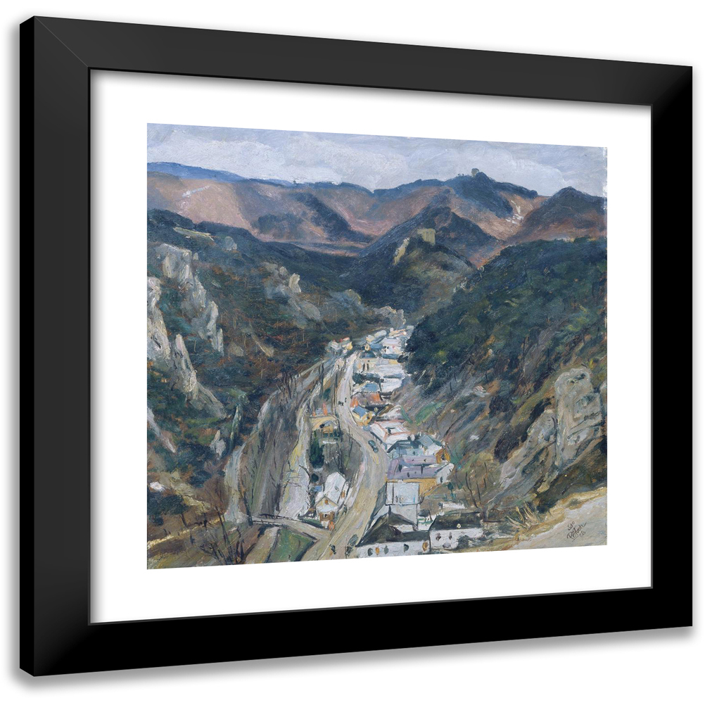 Ignaz Pötsch 21x20 Black Modern Framed Museum Art Print Titled - The ...