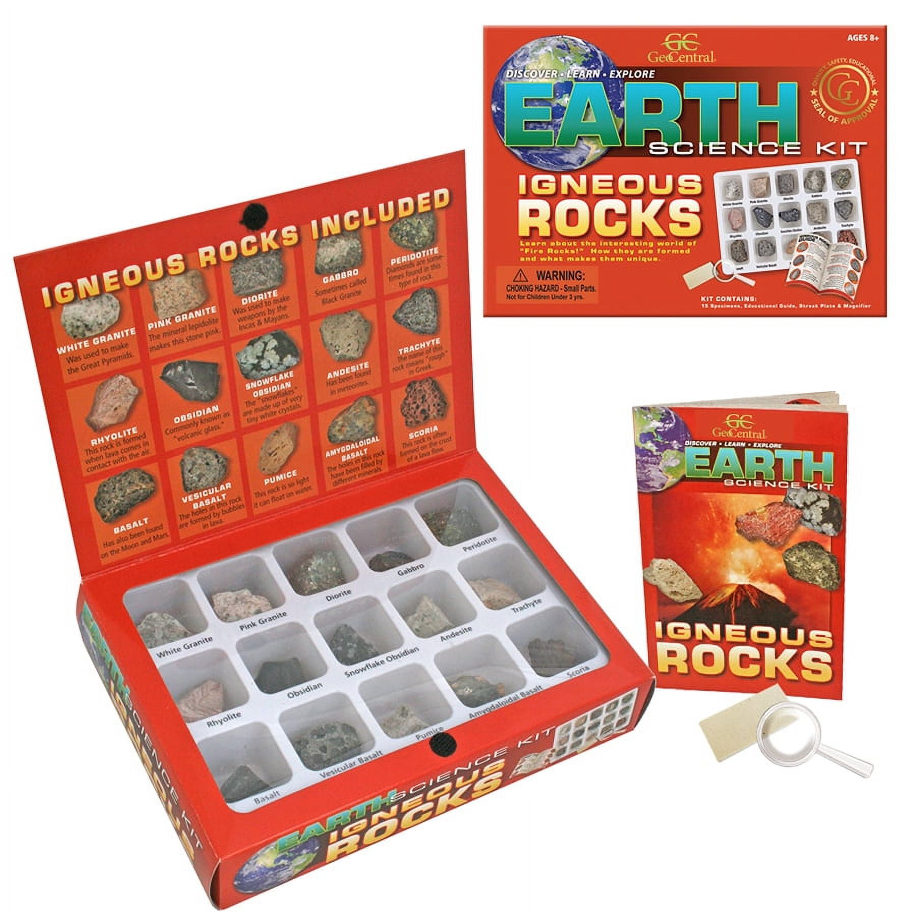 Igneous Rock Earth Science Kit - Walmart.com