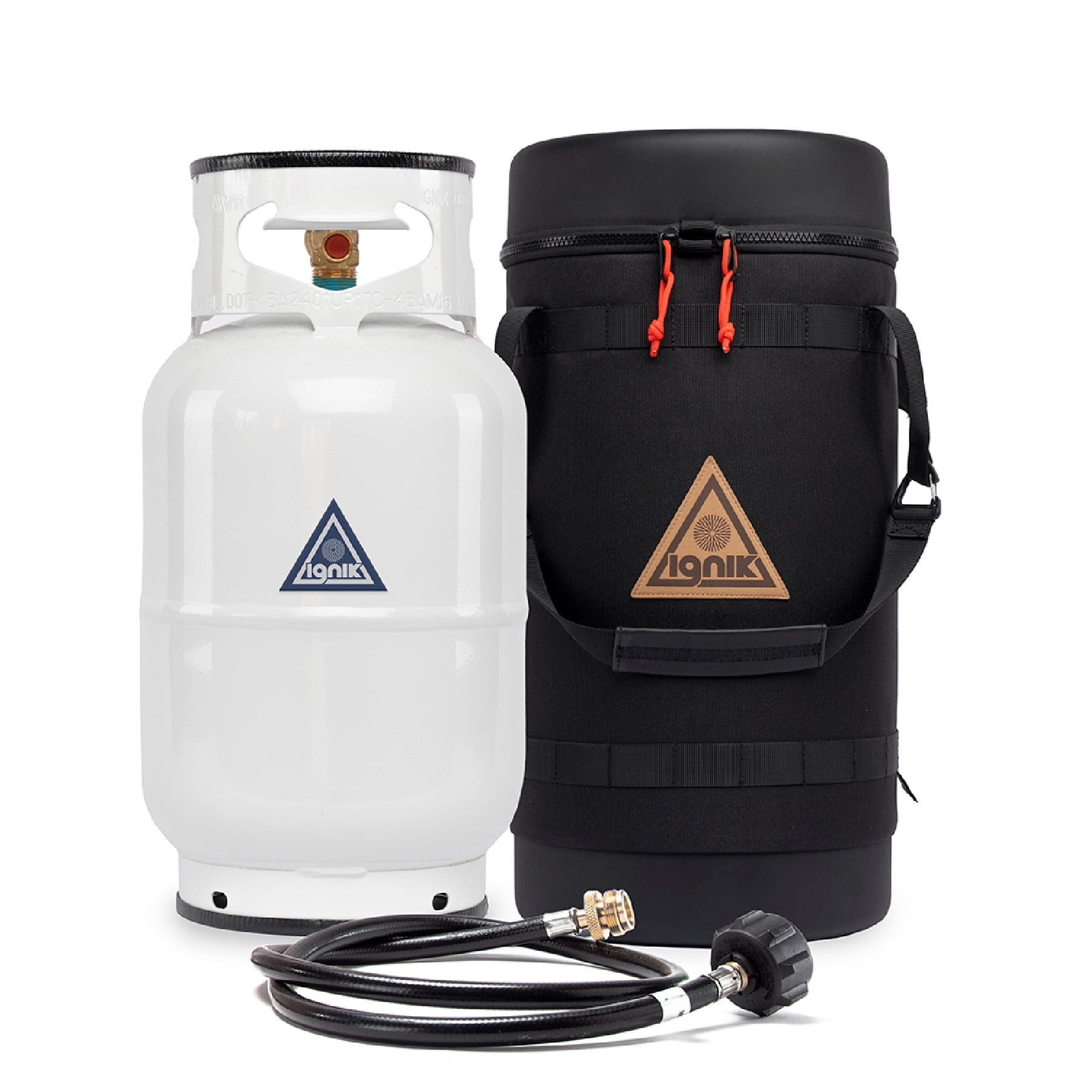 Ignik Refillable Gas Growler X 10-Pound Propane Tank with Carry Case ...