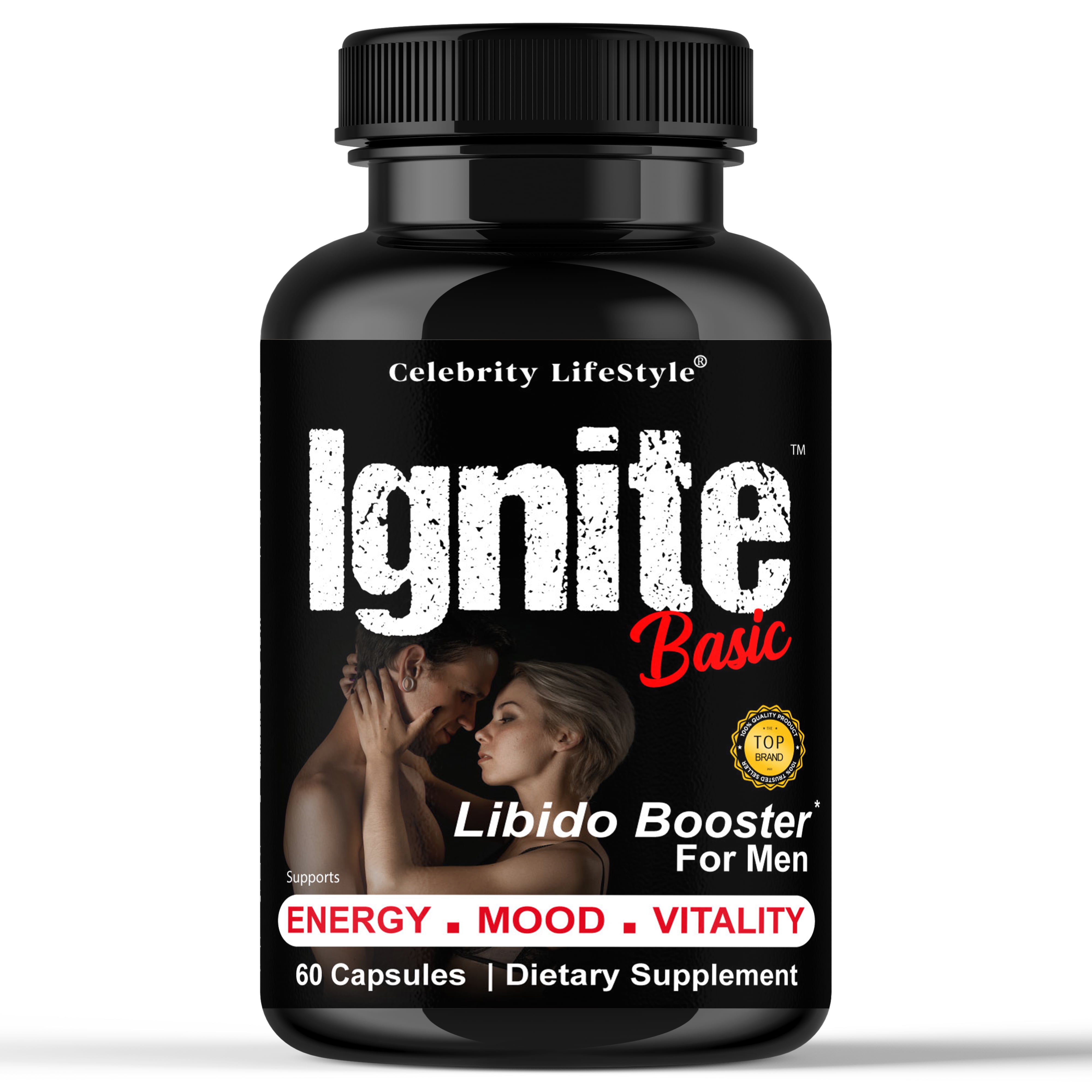 Ignite Basic Testosterone Booster For Men Support Libido Strength