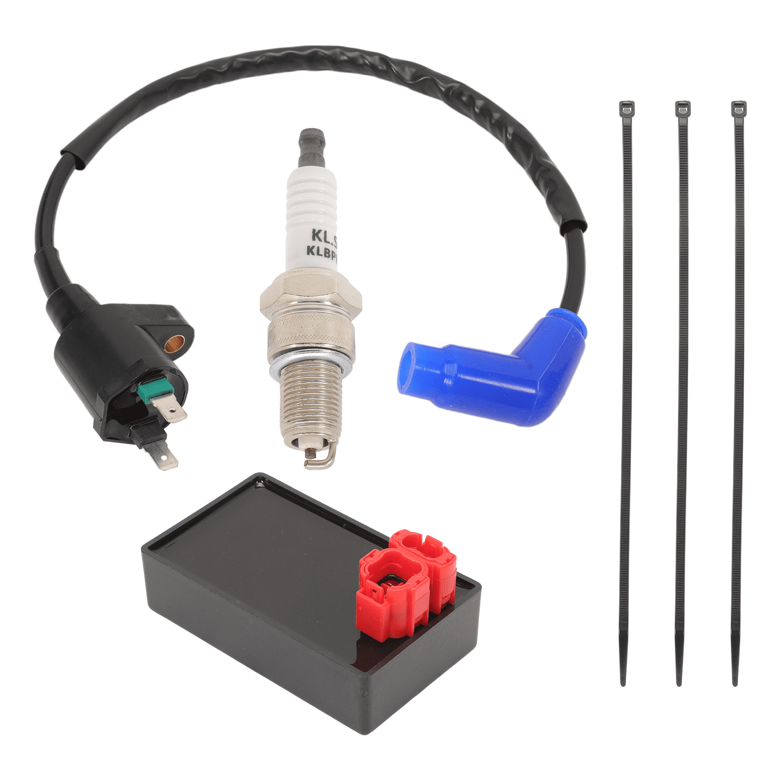 Igniter CDI Box & Ignition Coil Kit and Sparking Plug fit for 1994-1997 ...