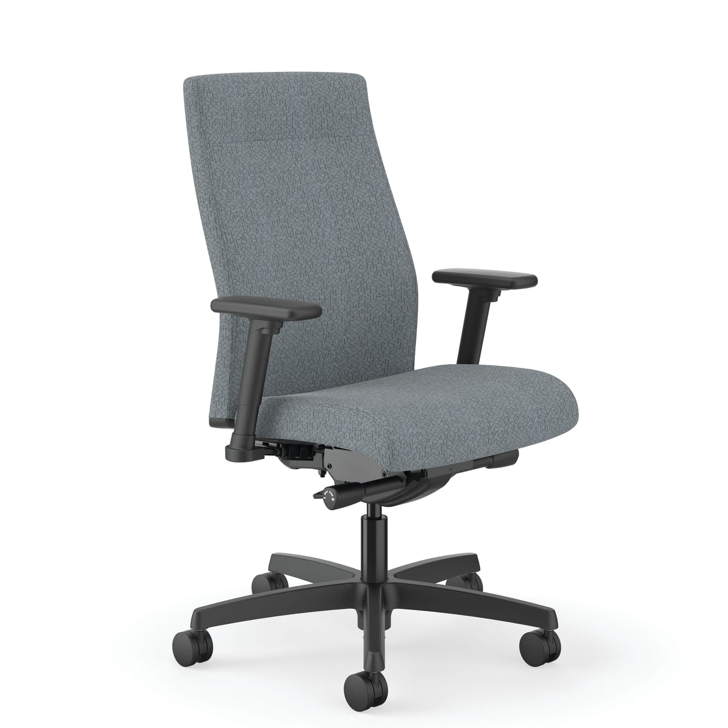 Ignition 2.0 Upholstered Mid-Back Task Chair, 17" to 21.25" Seat Height ...