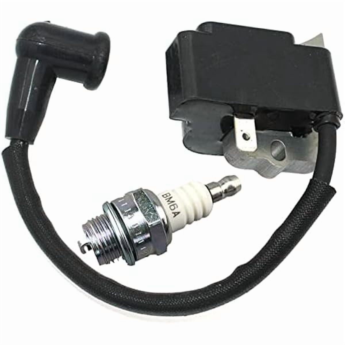Ignition Coil 753-06303 with Spark Plug for Cub Cadet Trimmer & Blower ...