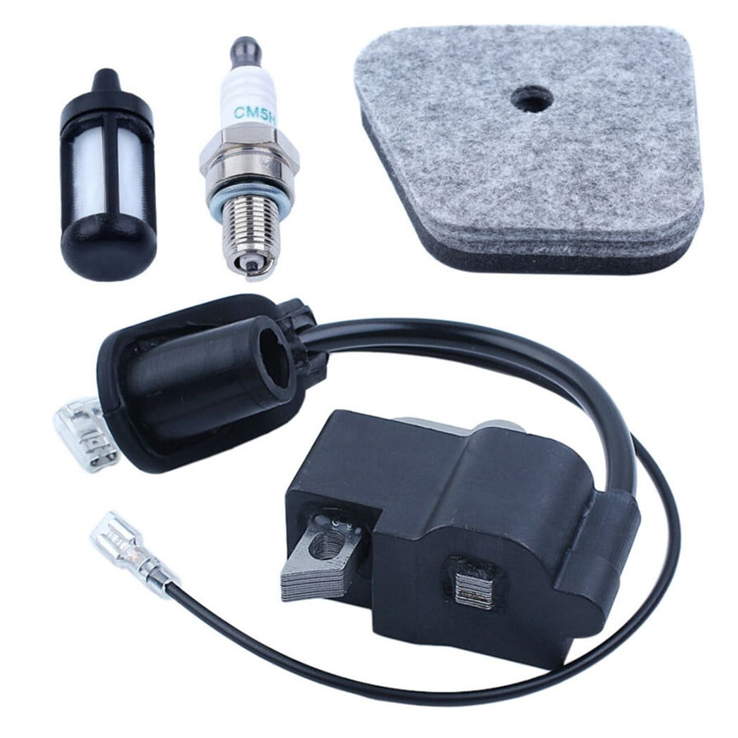 Ignition Coil Air Filter Kit For Stihl FS90R FS100R FS110R FS130R ...