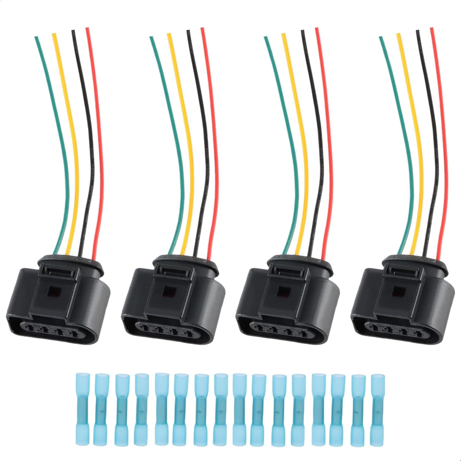 Ignition Coil Connector Pigtail Wire Harness Compatible with Audi A3-A8 ...