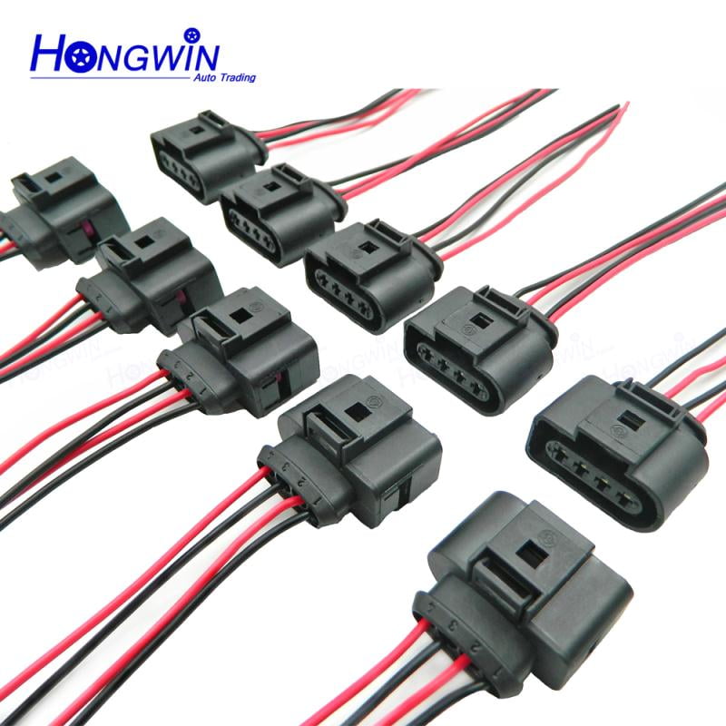 Ignition Coil Connector Repair Harness Plug Wiring For VW Jetta Golf Passat Tiguan CC Audi A3/4 ...
