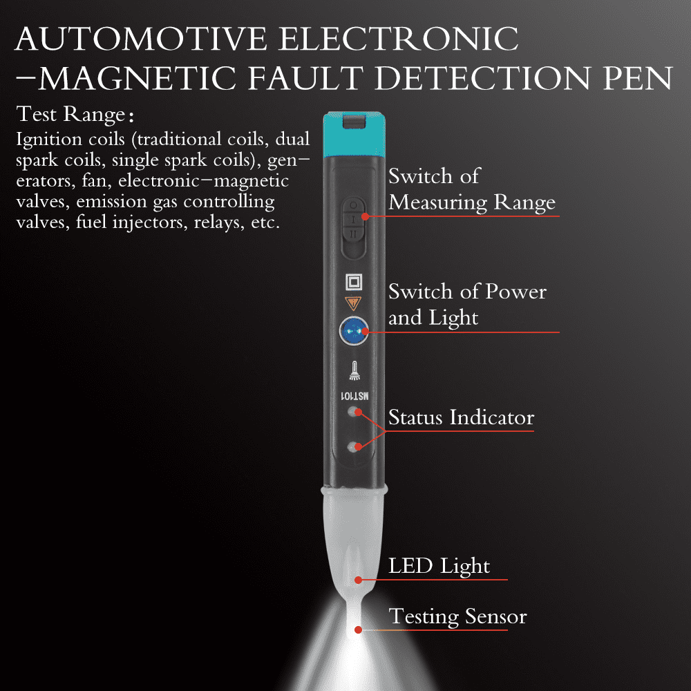Ignition Coil Diagnostic Tester, Car Ignition System Detection Pen ...