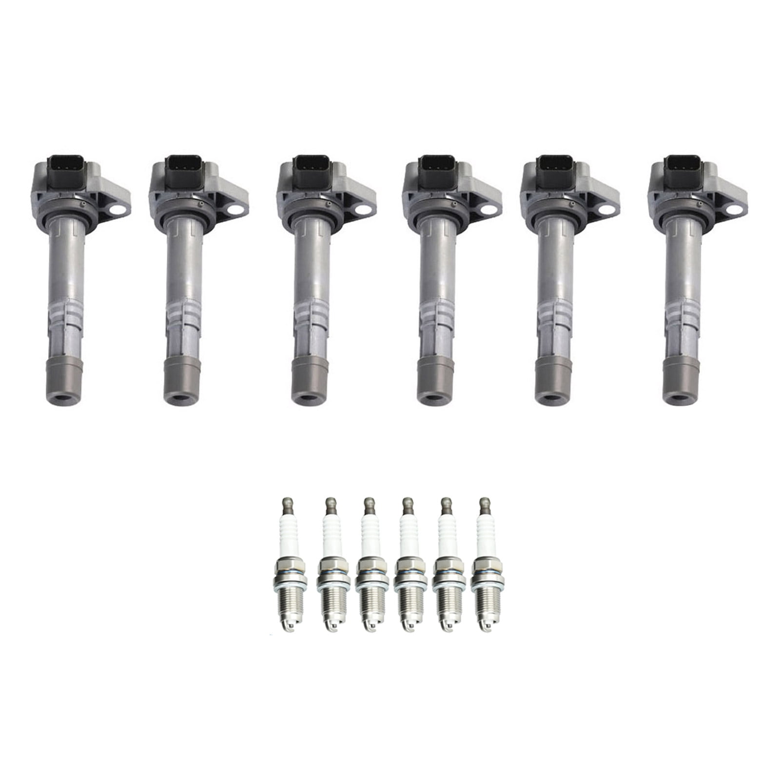 Ignition Coil and Iridium Spark Plug Compatible with Acura MDX EL Honda ...