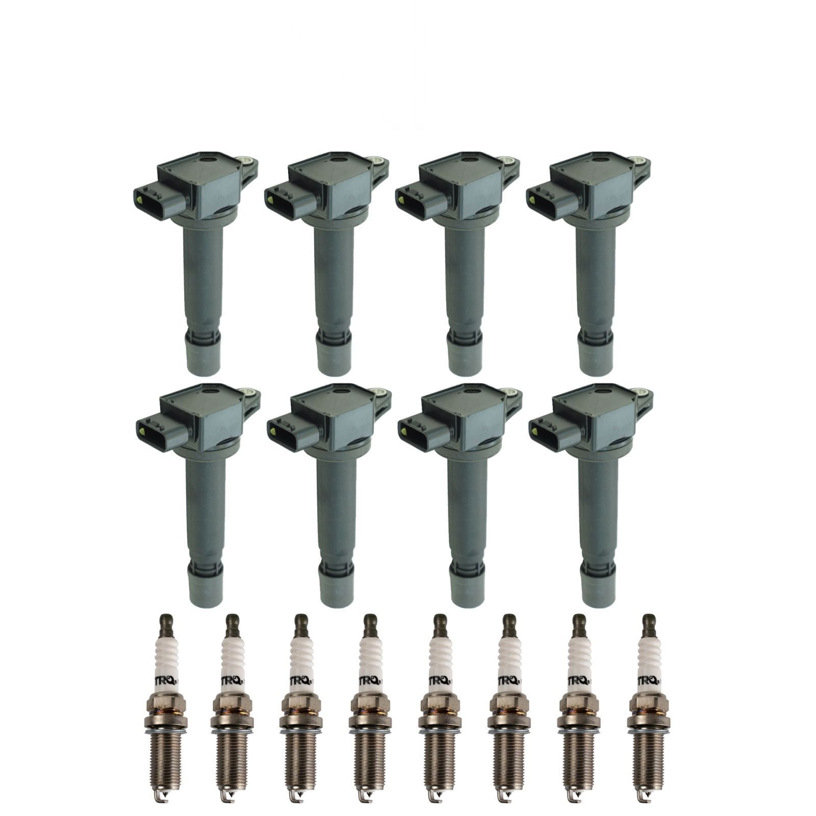 Ignition Coil & Iridium for Spark Plug Kit Set for Volvo for S80 for XC90 4.4L V8 - Walmart.com